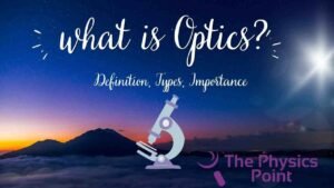 What is Optics in Physics? Optics Definition, Types, Importance - The ...